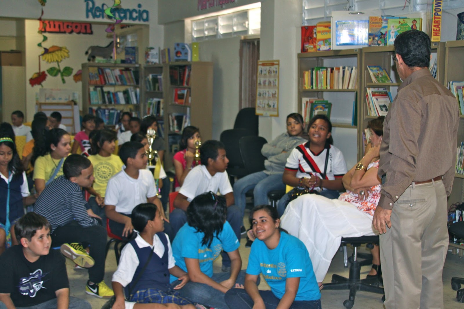 Visita a la Escuela Elemental Acreditada Josefina Boya León de Ponce, P.R.