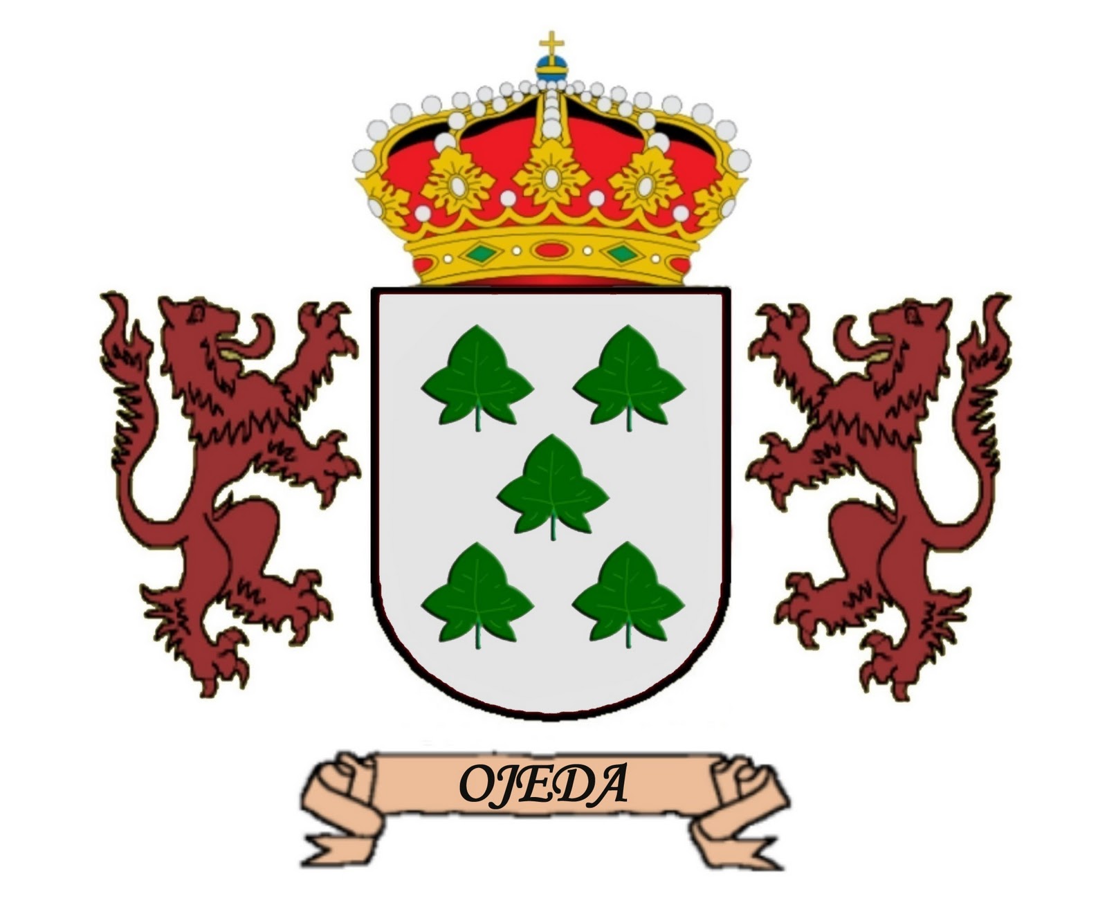 Apellidos y Escudos: Ojeda
