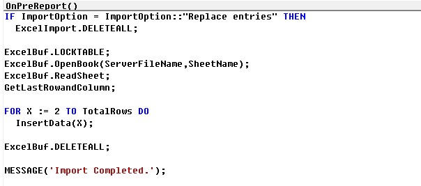 NAV 2013 R2 - Import Excel File Using Excel Buffer. NAV 2013 R2 - Import Excel File Using Excel Buffer.