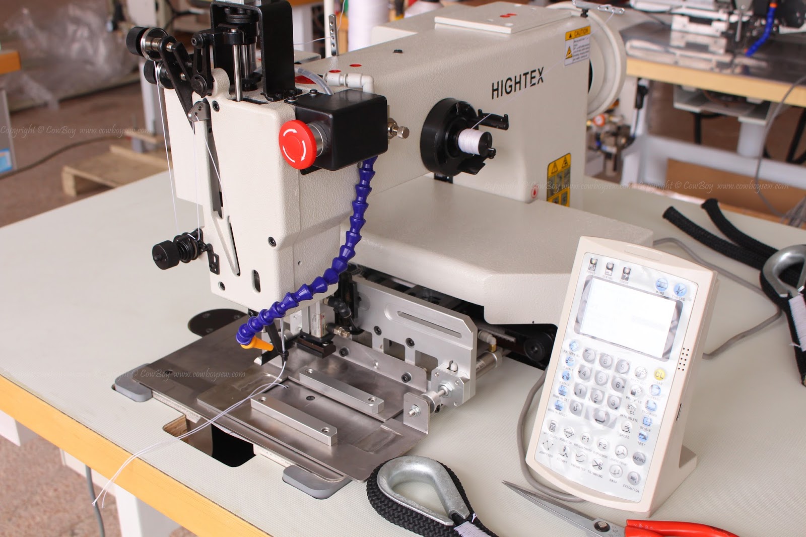 sewingautomation: Rappelling Rope Sewing Machine