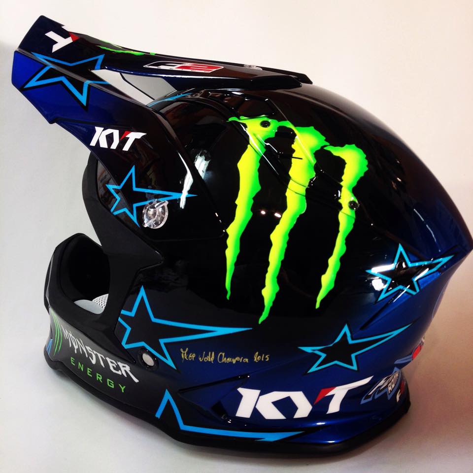 Racing Helmets Garage: KYT Strike Eagle R.Febvre Supercross Paris-Bercy ...