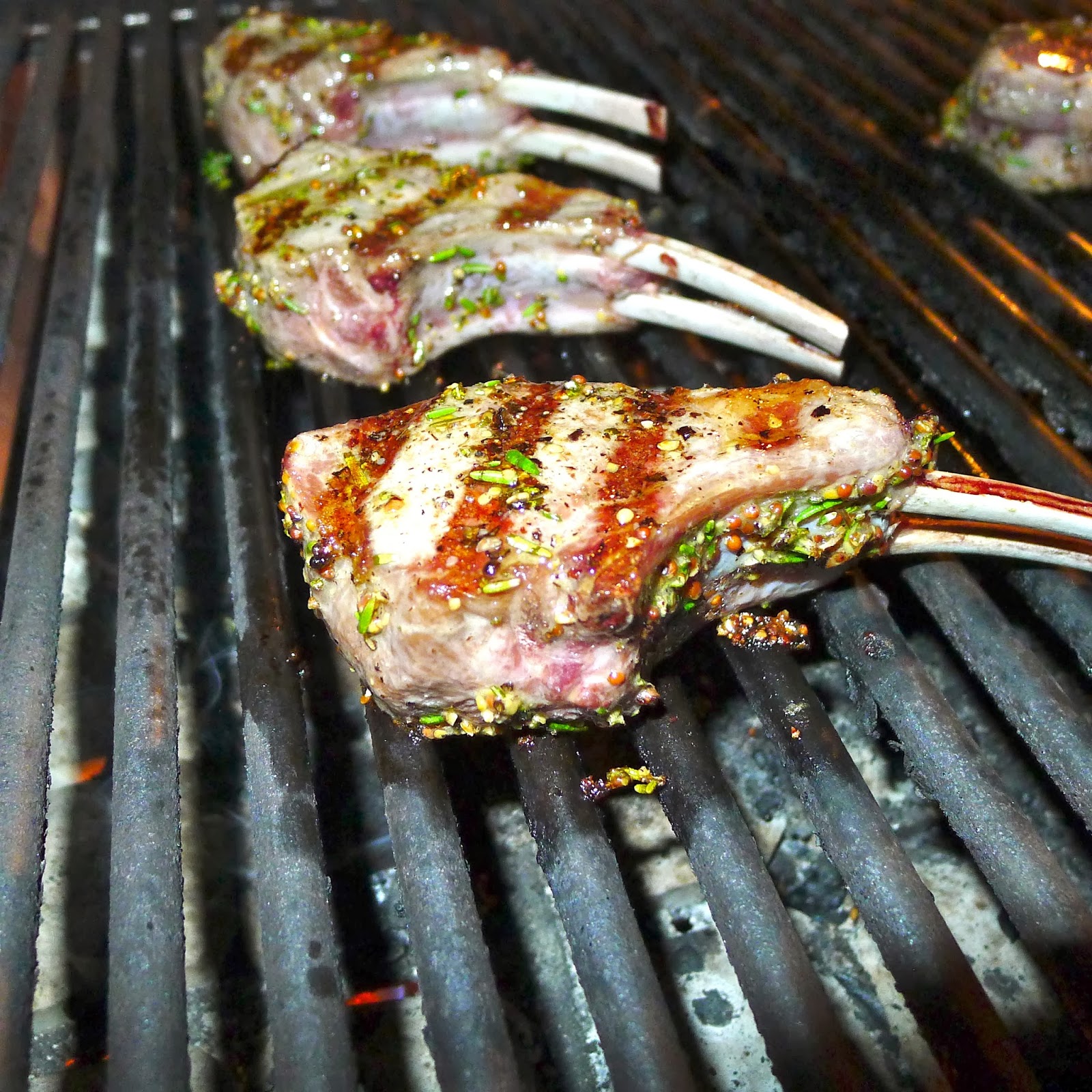 newFOOD tuesdayz: Grilled Rosemary Lamb Chops