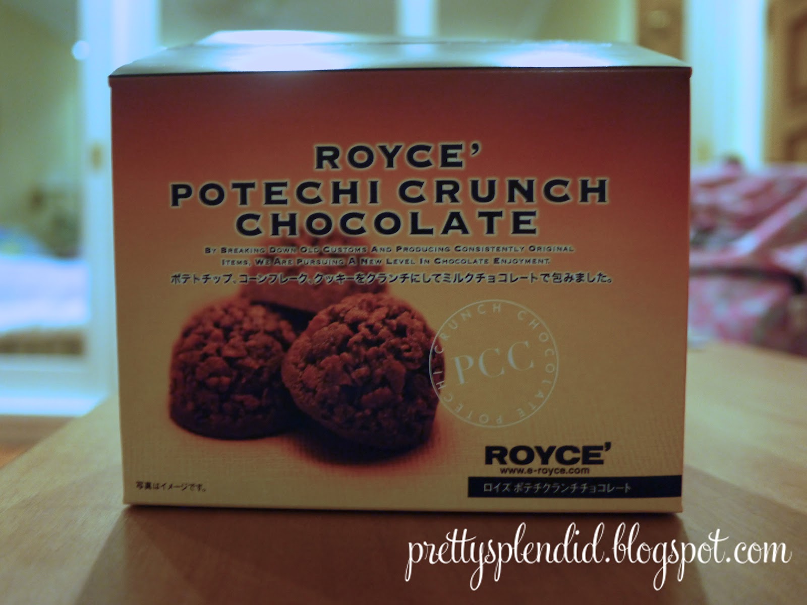pretty splendid: Royce Potechi Crunch Chocolate