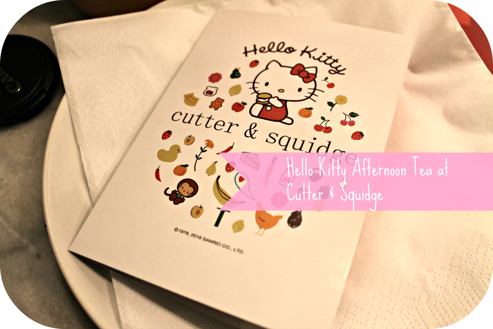 Hello Kitty Afternoon Tea At Cutter & Squidge - Keyne To Explore