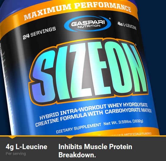LaProteina.es - Gaspari Nutrition Sizeon Maximum Performance 1,63 Kg
