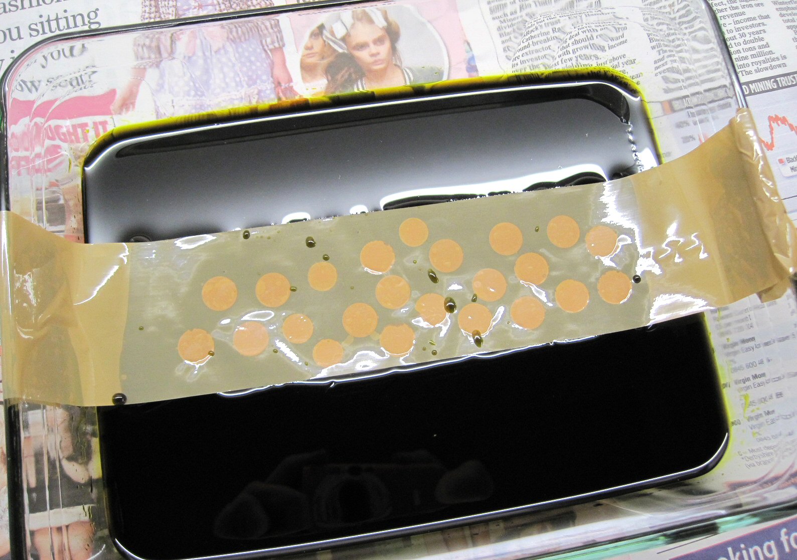 Zentangle Etching On Copper