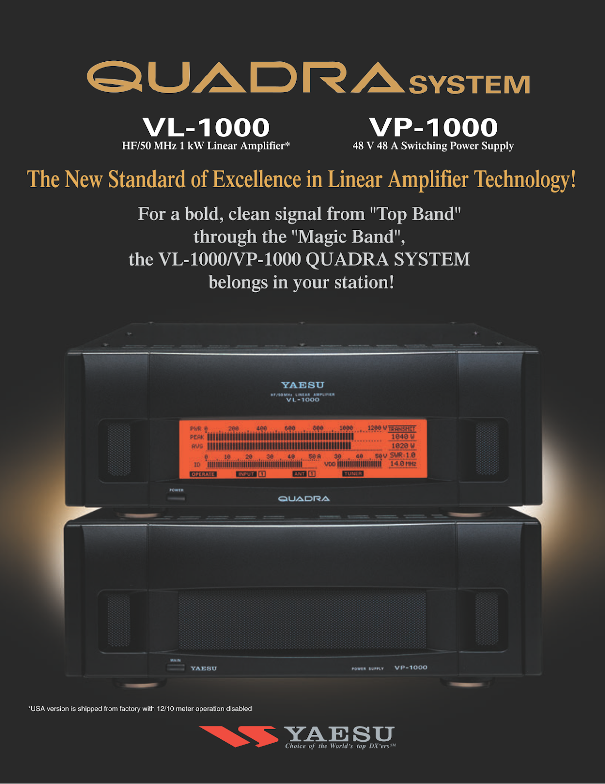 K4LST - Amateur Radio Blog: Project - VL-1000 Quadra System