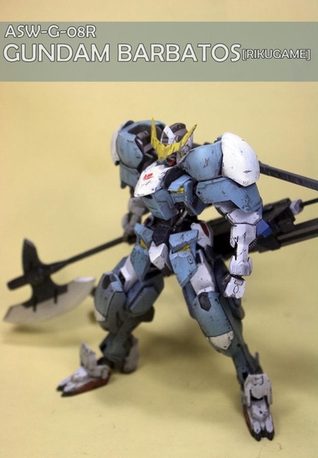 Custom Build: HG 1/144 Gundam Barbatos Rikugame