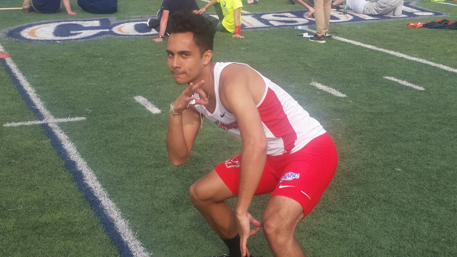 Marist Running: Bucknell Bison, Day 2: Joe Cafaro's 400-meter hurdle ...