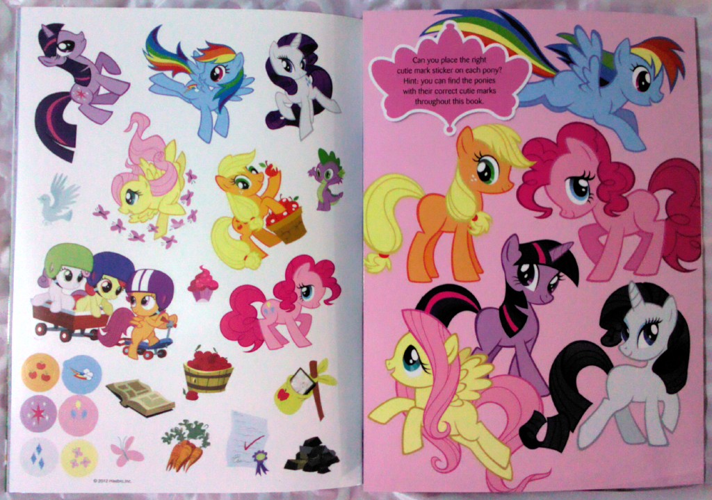 Equestria Daily - MLP Stuff!: New Activity Books Spotted