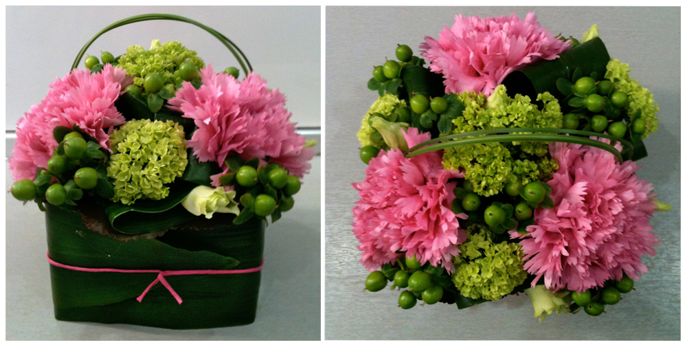 Florist in Rome: Spring is PINK! Fresh Floral Arrangements