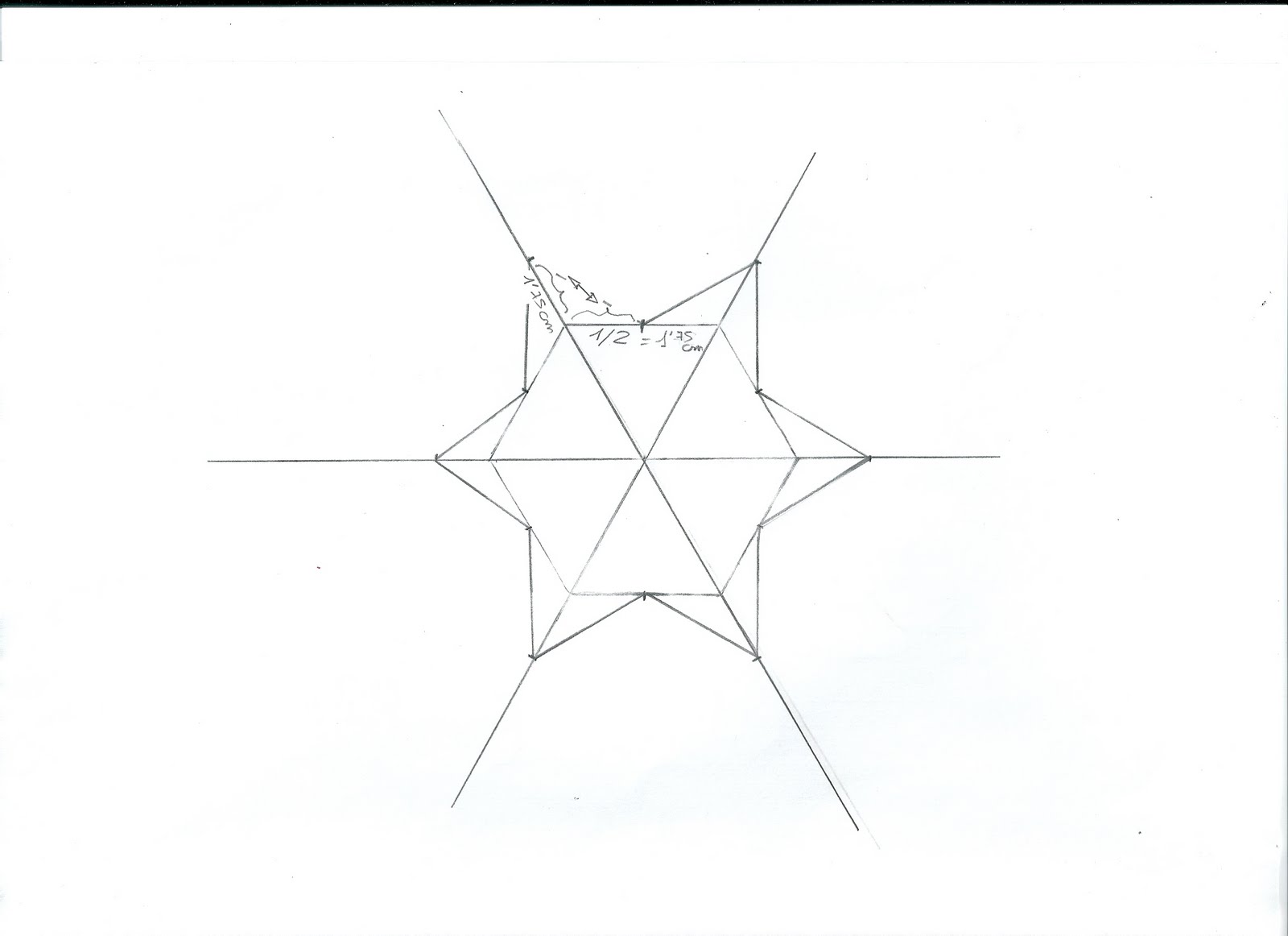 Con patrones: ESTRELLA SAMPLER.