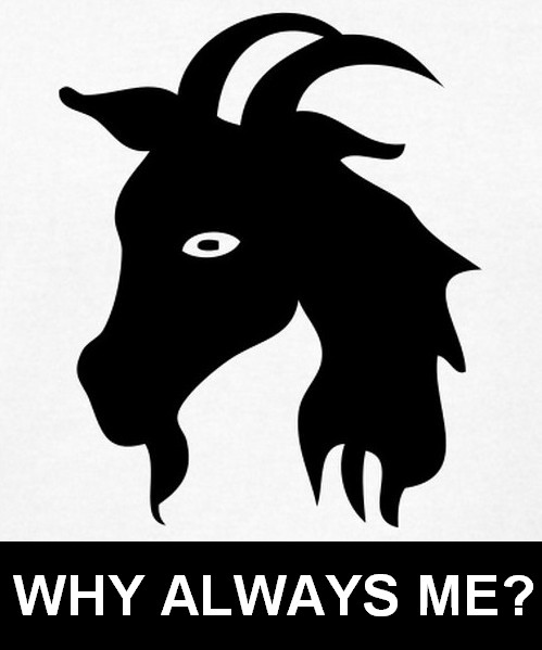 Kambing Hitam: WHY ALWAYS ME? ~ Berita Inspiratif