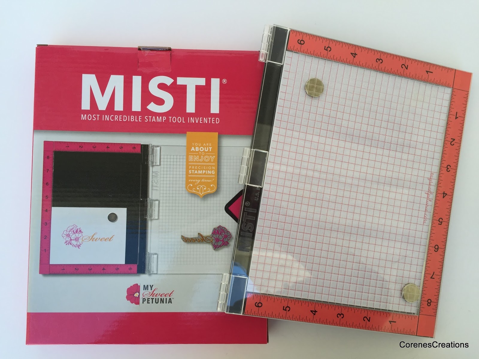 CorenesCreations: MISTI Stamping Tool from My Sweet Petunia!