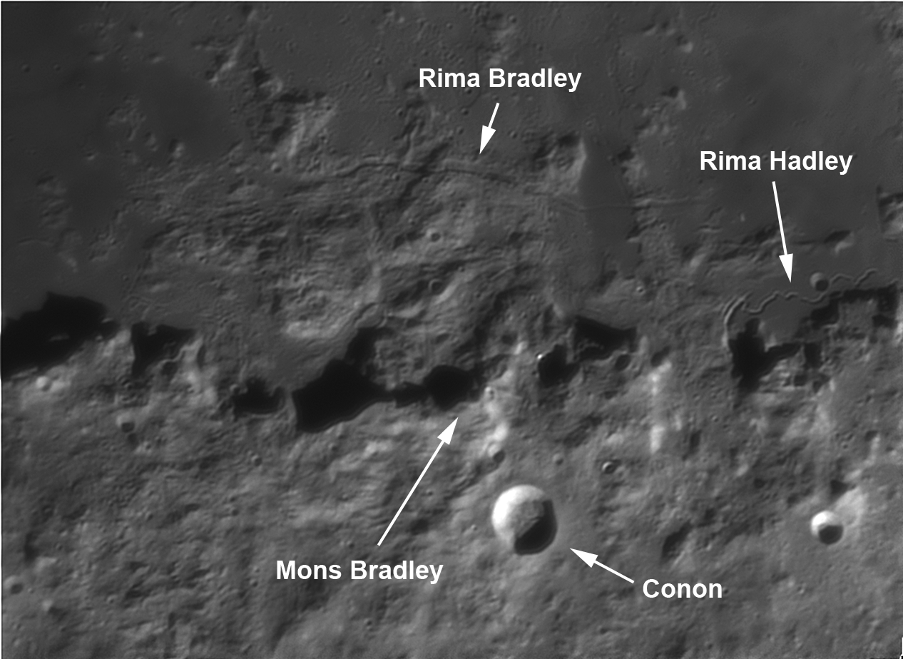 Solar System Images: Apennine mountains