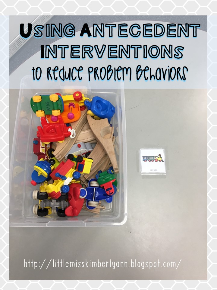 Little Miss Kim's Class: Using Antecedent Interventions in Special ...