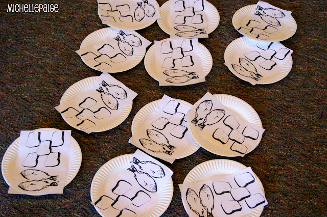 michelle paige blogs: Sunday School Craft for Jesus Feeding the 5000