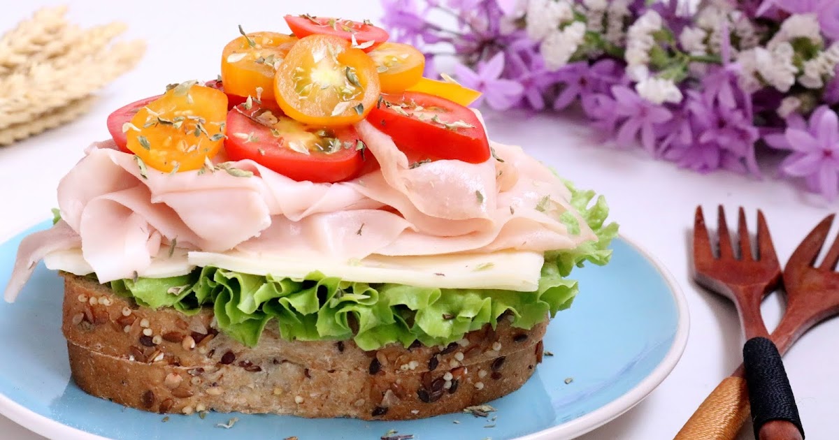 Nárwen's Cuisine - Sabores do Mundo : Open Sandwich Deliciosa
