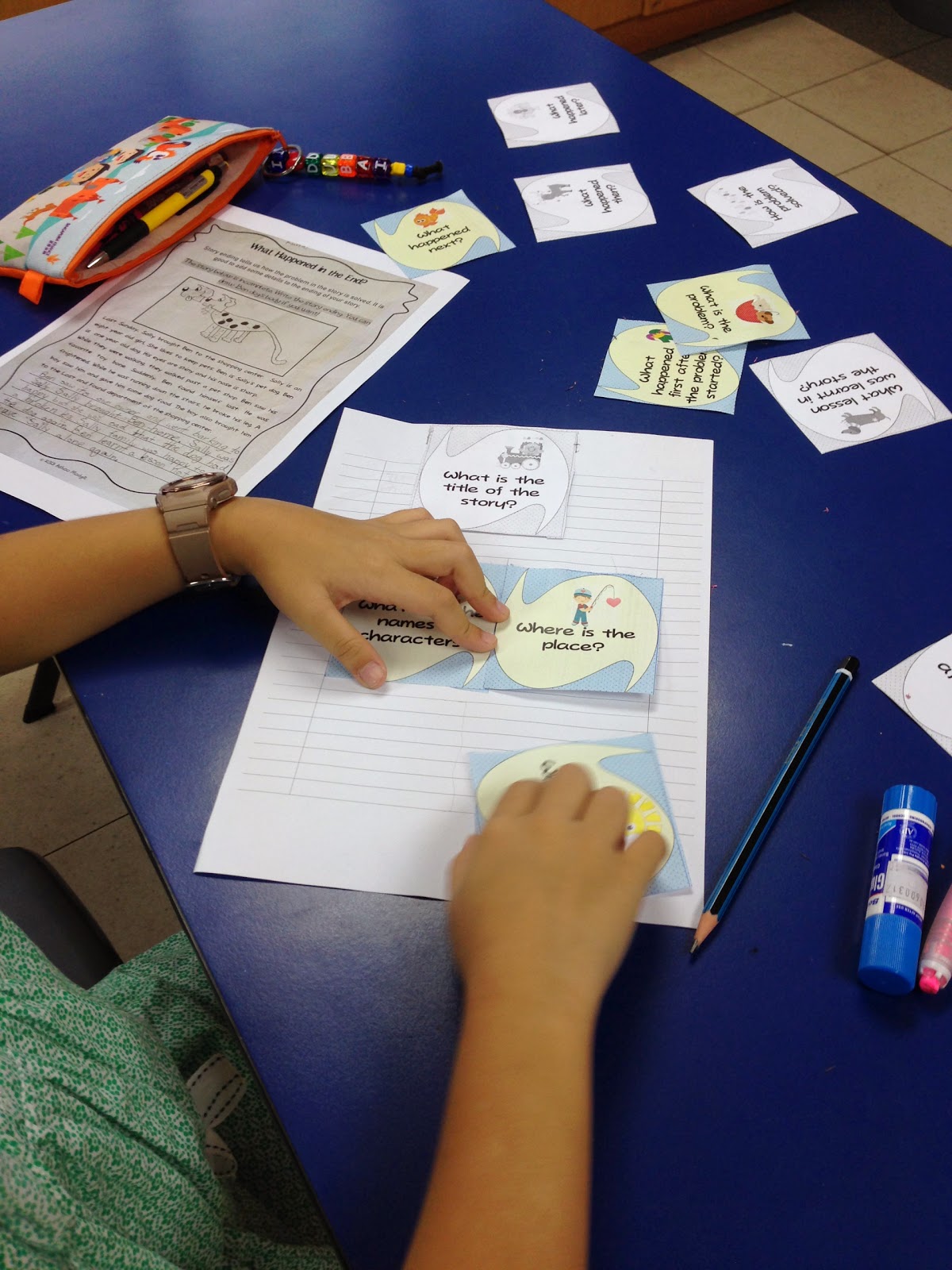 Brain Domain: Story Elements Task Cards for ELA Classrooms