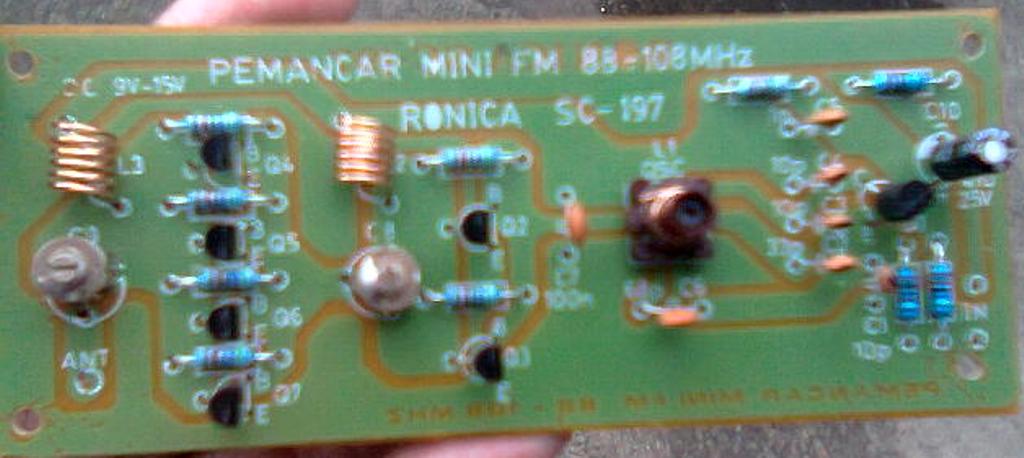 Skema Radio Pemancar Fm Mini Dan Jarak Jauh - Nyolder Es