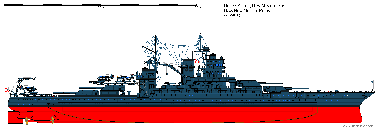 WARSHIPSRESEARCH: Preliminary design for the American battleship USS ...