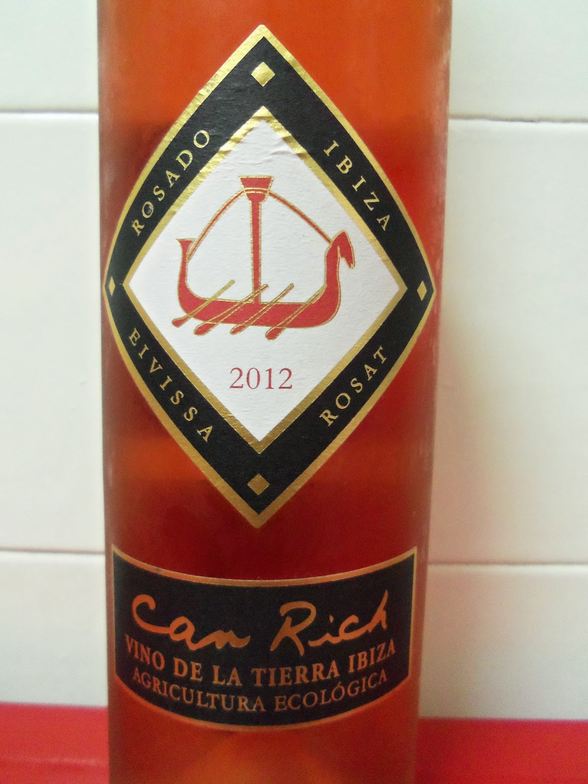 SOLO EL VINO: Can Rich Rosado 2012, 1-9-2013