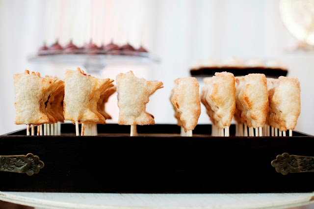 cocoa & fig: Romantic Mini Dessert Table - Jacey & Aaron