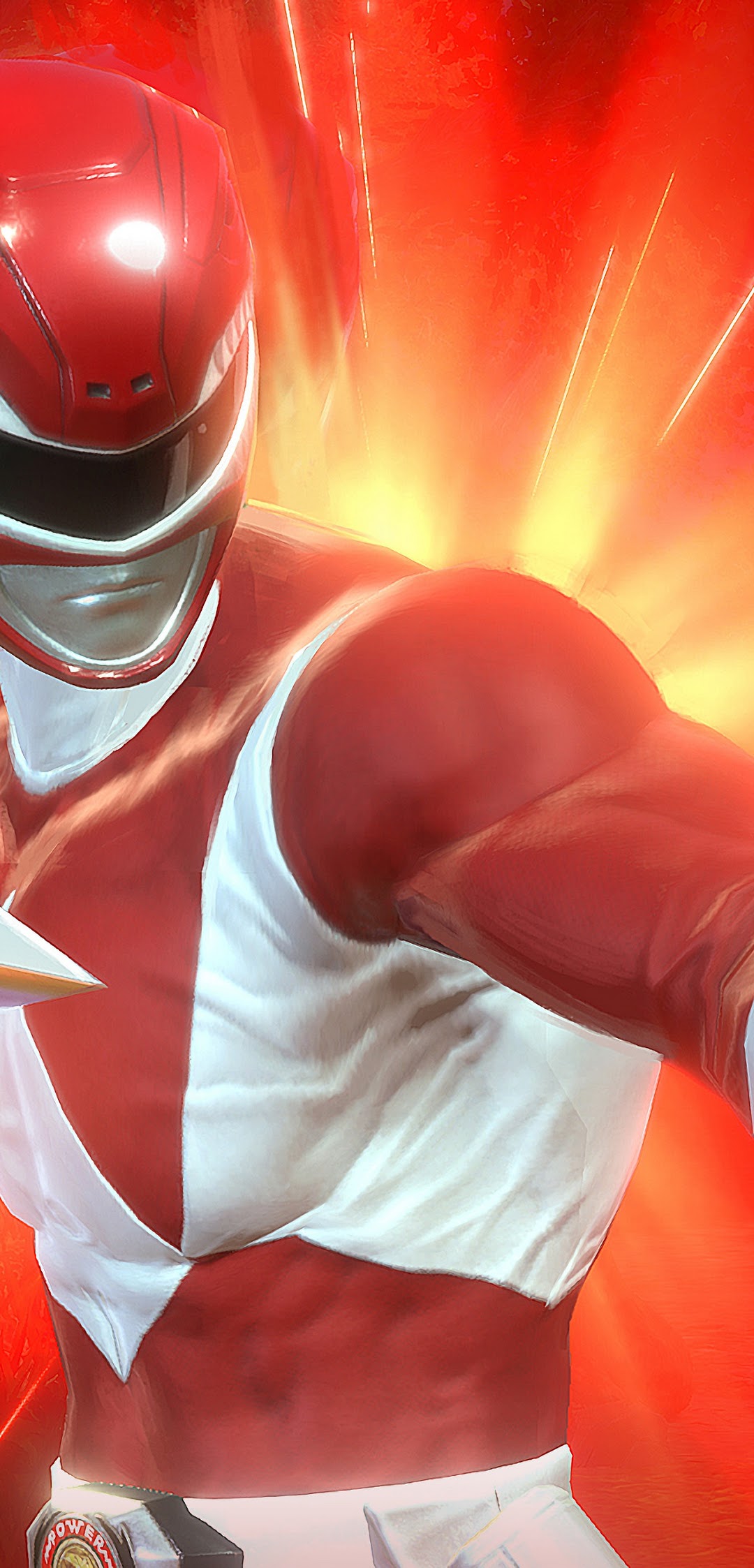 Mighty Morphin Power Rangers Red Ranger Wallpaper