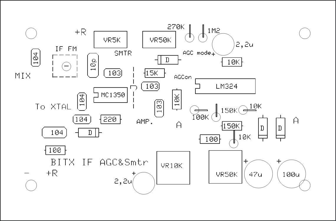 MENAMBAH AGC DAN SIGNAL METER PADA BITX TRANSCEIVER ~ YC3LVX