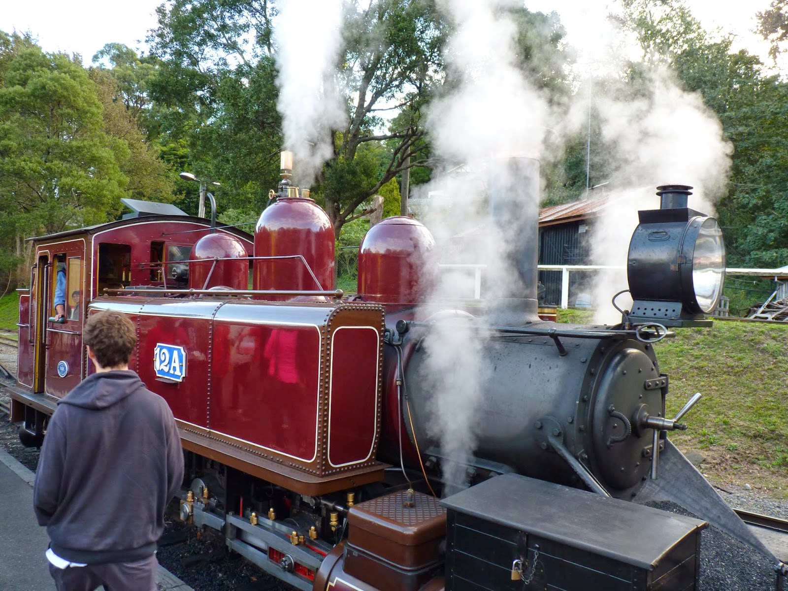 Epsilon's Interesting Trains Blog: Melbourne Puffing Billy and Metro trains