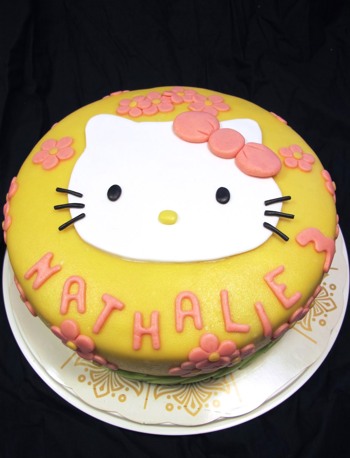 Baka baka liten kaka: Nathalies Hello Kitty-tårta