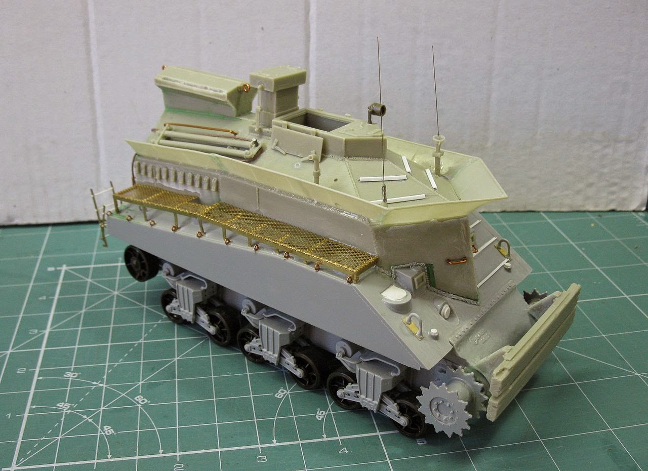 Panzerserra Bunker- Military Scale Models in 1/35 scale: Sherman BARV ...