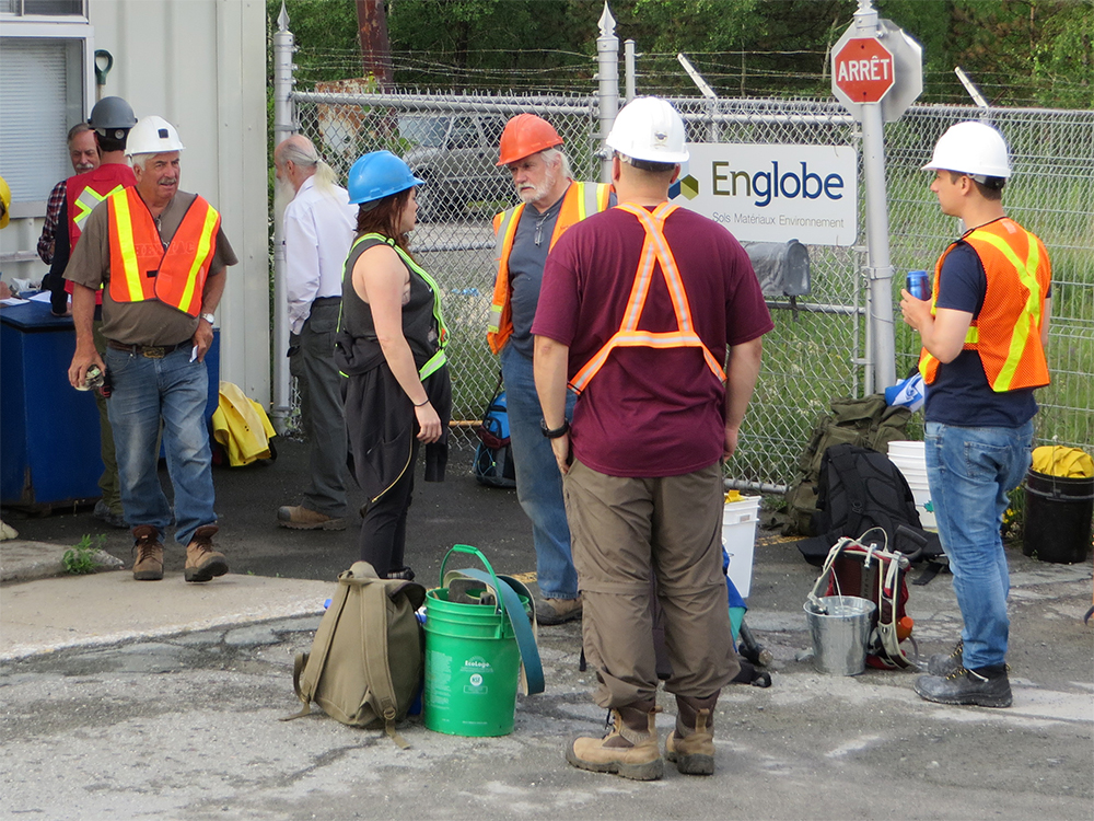 Les minéraux - Québec: Asbestos - Excursion dans la mine Jeffrey