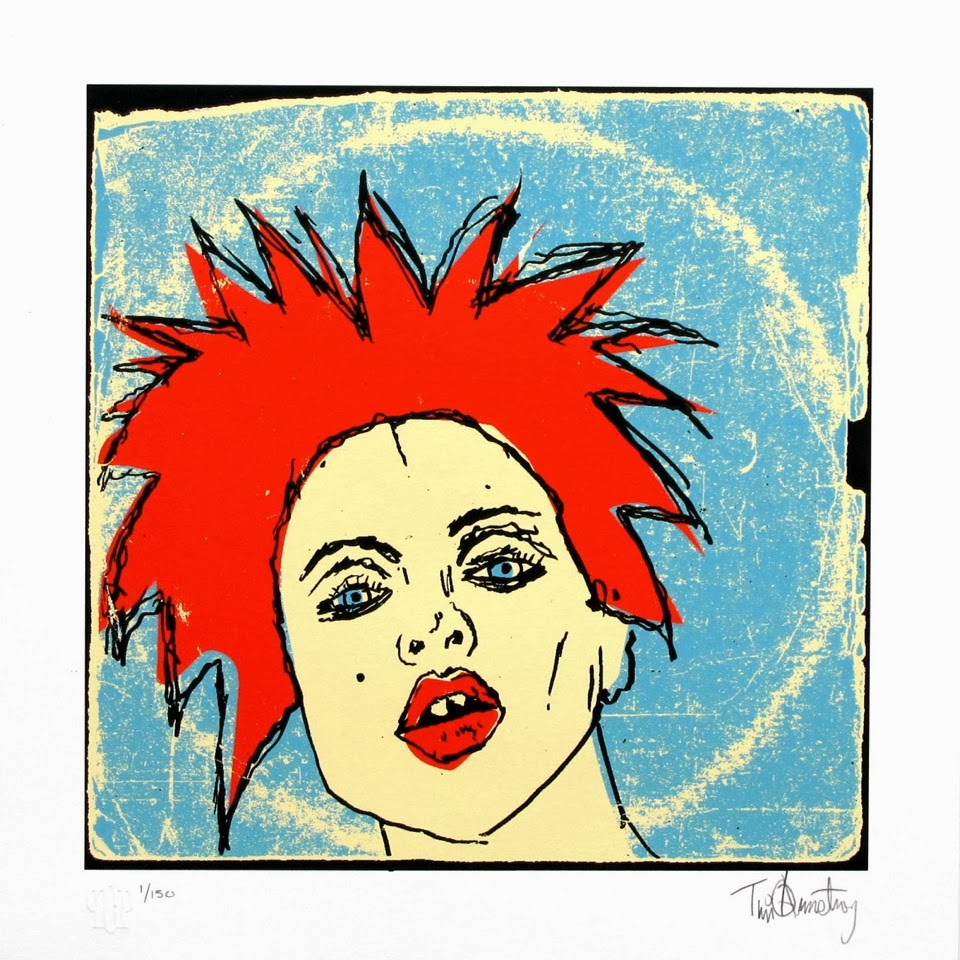 INSIDE THE ROCK POSTER FRAME BLOG: Tim Armstrong Sadie Print On Sale