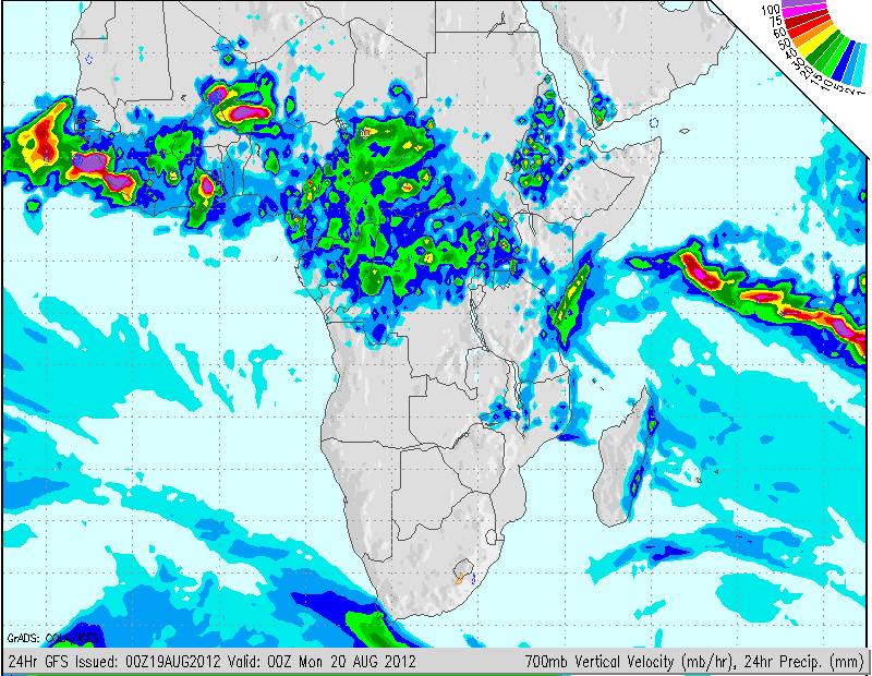 SA Weather and Disaster Observation Service: GFS Medium Range Forecasts ...