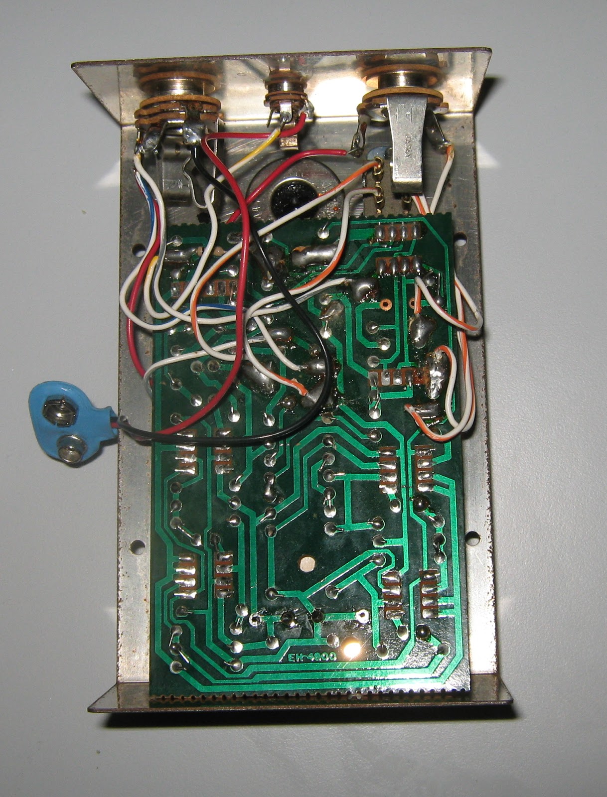 False Electronics: 2 70s Electro-Harmonic Small Stone phasers