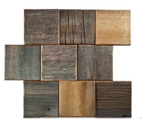 The Relished Roost: Loving Reclaimed Barn Wood Tiles!
