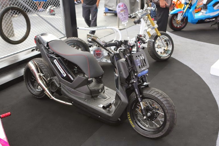 Dunia Modifikasi: Galeri Foto Modifikasi Honda Zoomer X Terbaru