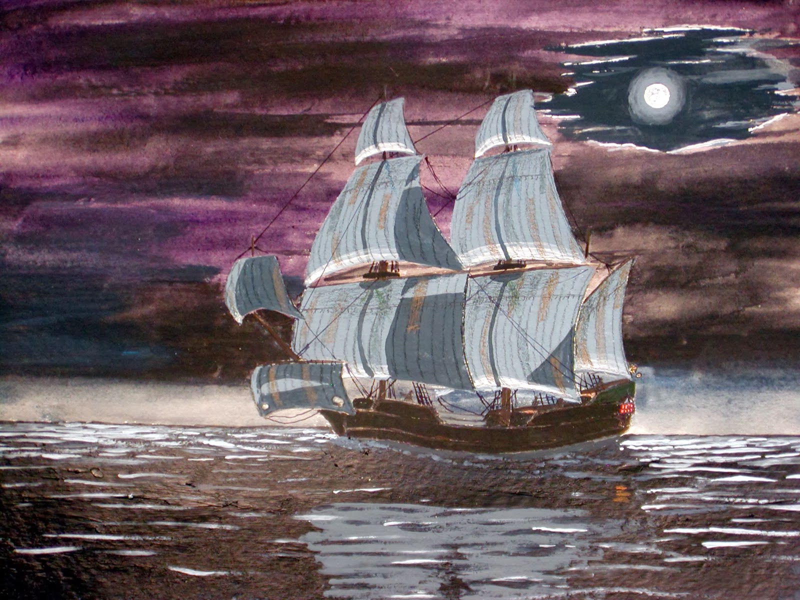Robert's Old Ships: A Privateer in Art
