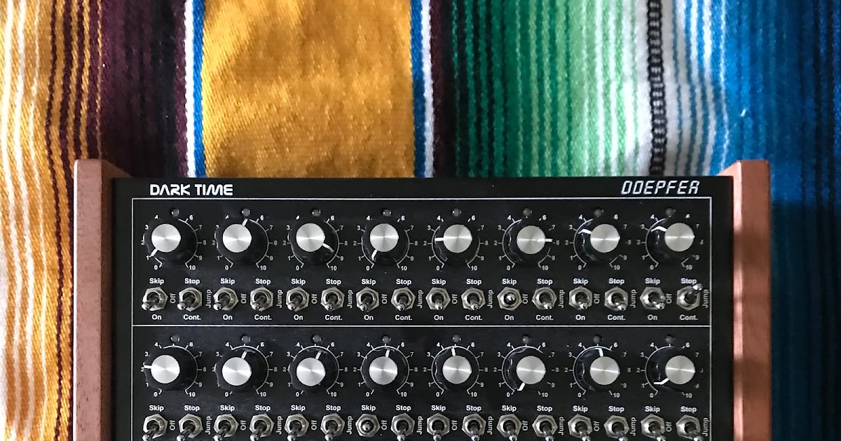 MATRIXSYNTH: Doepfer Darktime Sequencer w/ Original Box