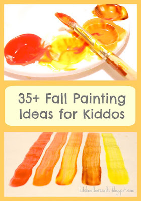 Kitchen Floor Crafts: 35+ Fall Painting Ideas for Kiddos