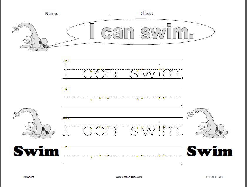 ENGLISH PITINGLIS: I CAN...(ACCIONES)