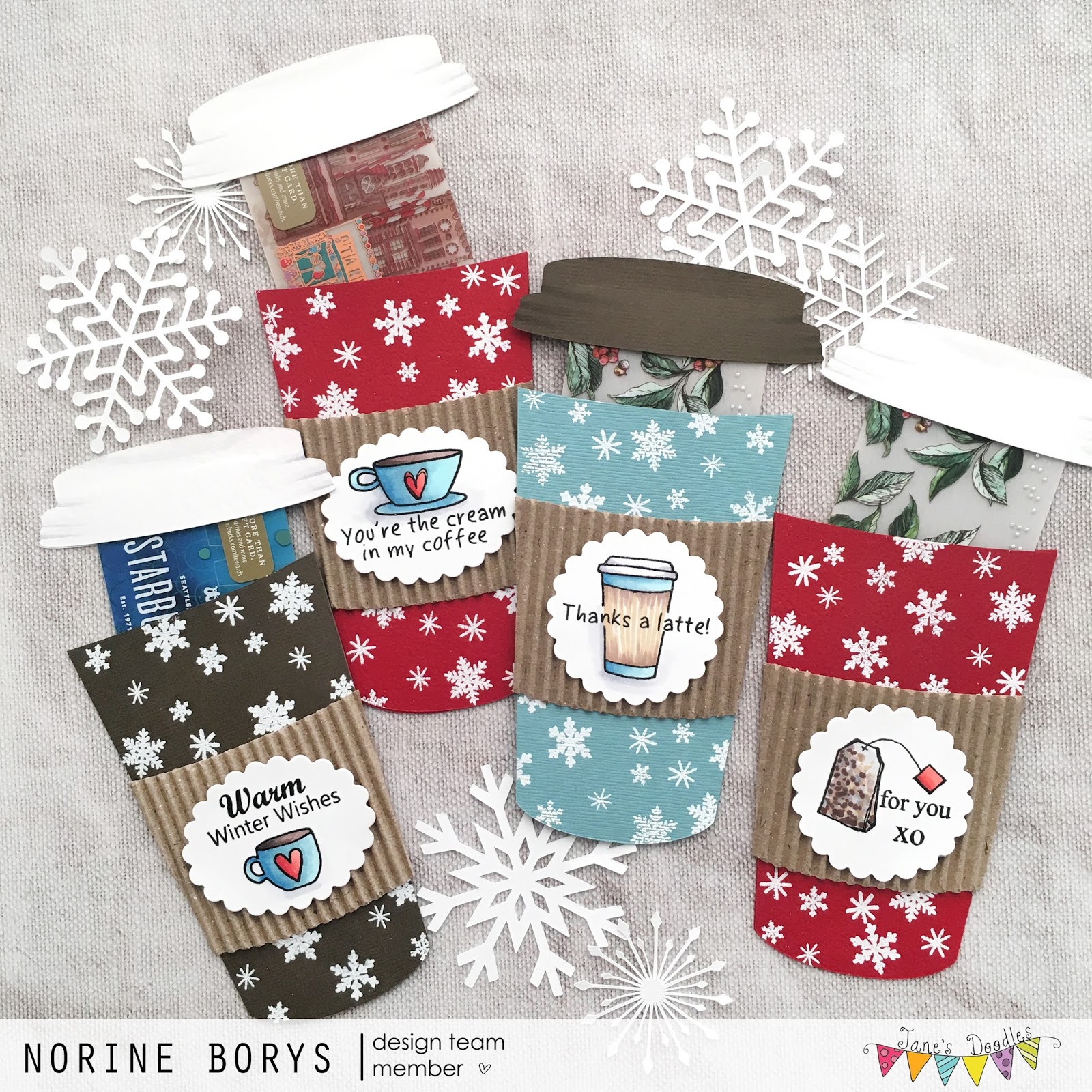 Coffee gift cards....