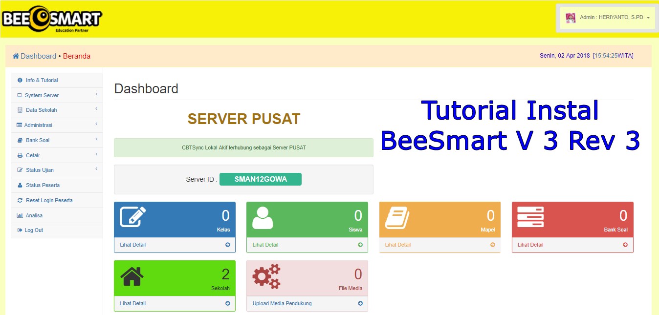 Download Aplikasi + Tutorial Instal dan Menjalankan BeeSmart V3 Rev 3 (Ujian Berbasis Komputer ...