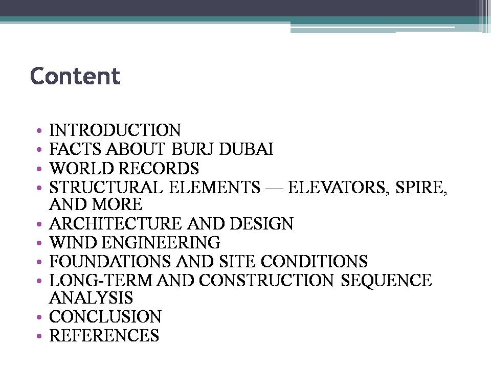 civil engineering topics: Seminar Presentation on Burj khalifa | civil ...