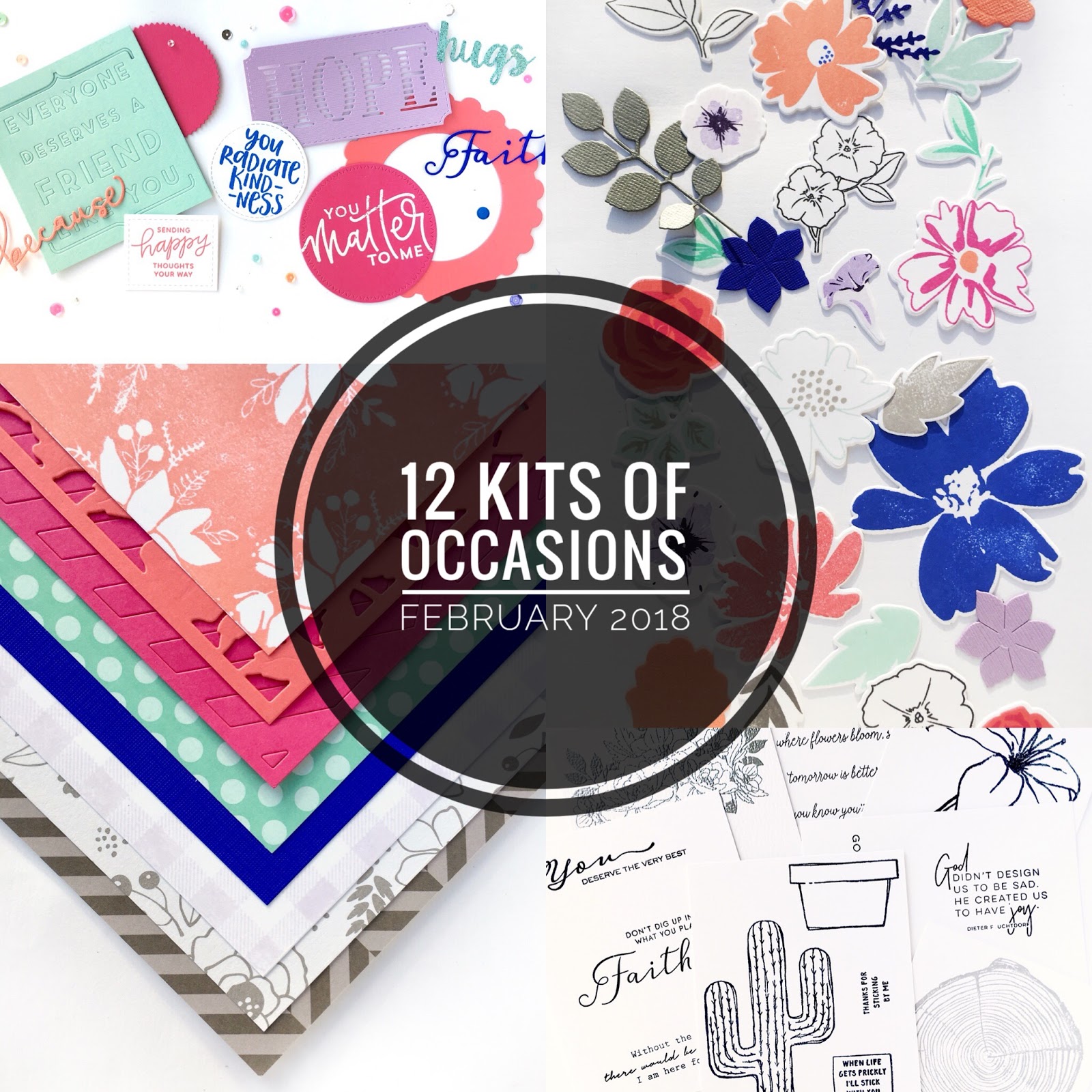 artful notions: 12 Kits of Occasions: February