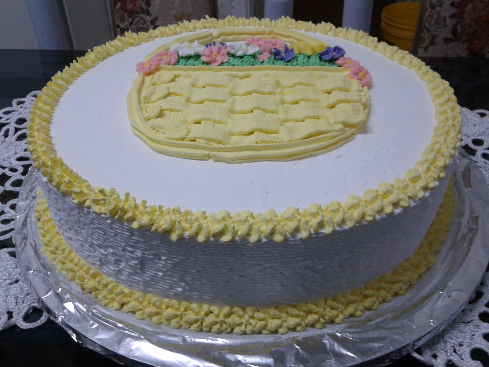 Bolos Decorados e Doces Finos: Bolo Redondo