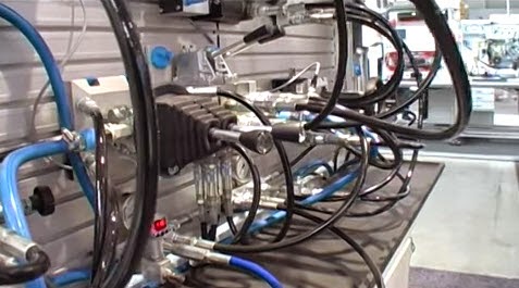 ชุดฝึกและสาธิตเกี่ยวกับการทำงานของระบบ Hydraulics ของ Festo Didactic ...