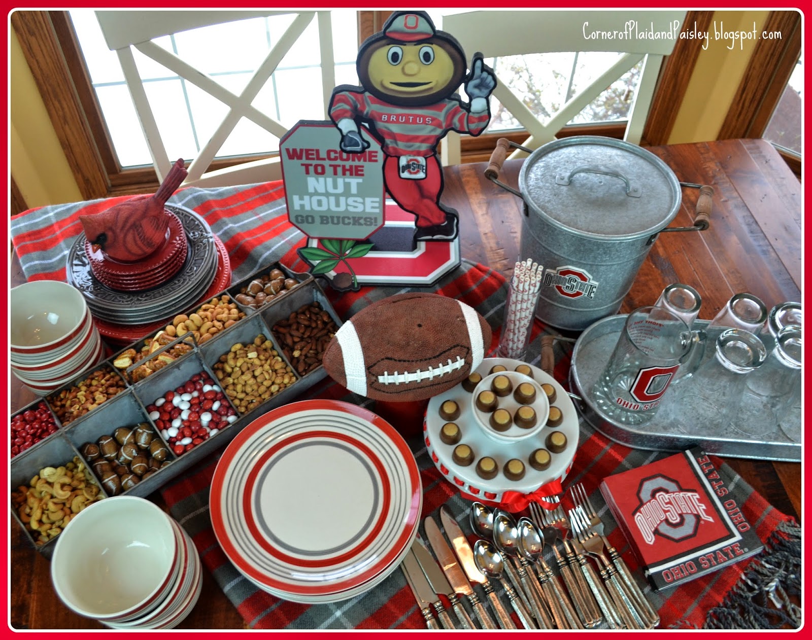 Getting Ready for the Ohio State Championship Game! - Corner of Plaid ...