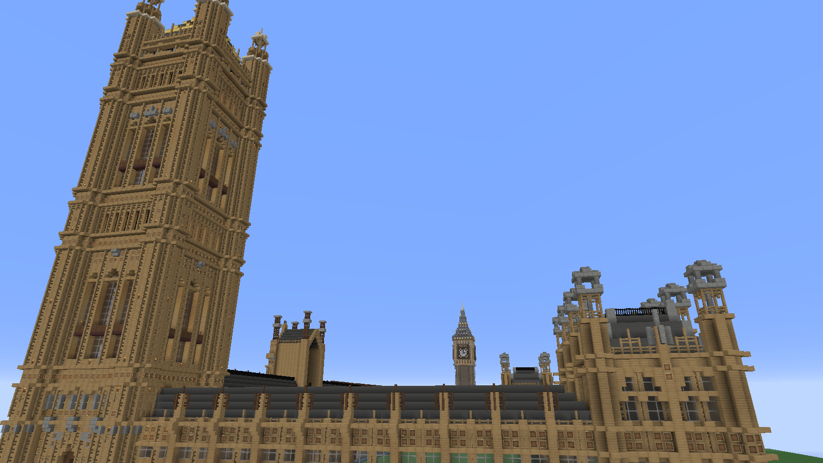 MINECRAFT ARCHITECTURE: Palace of Westminster: 4# Avanzando y 500 ...